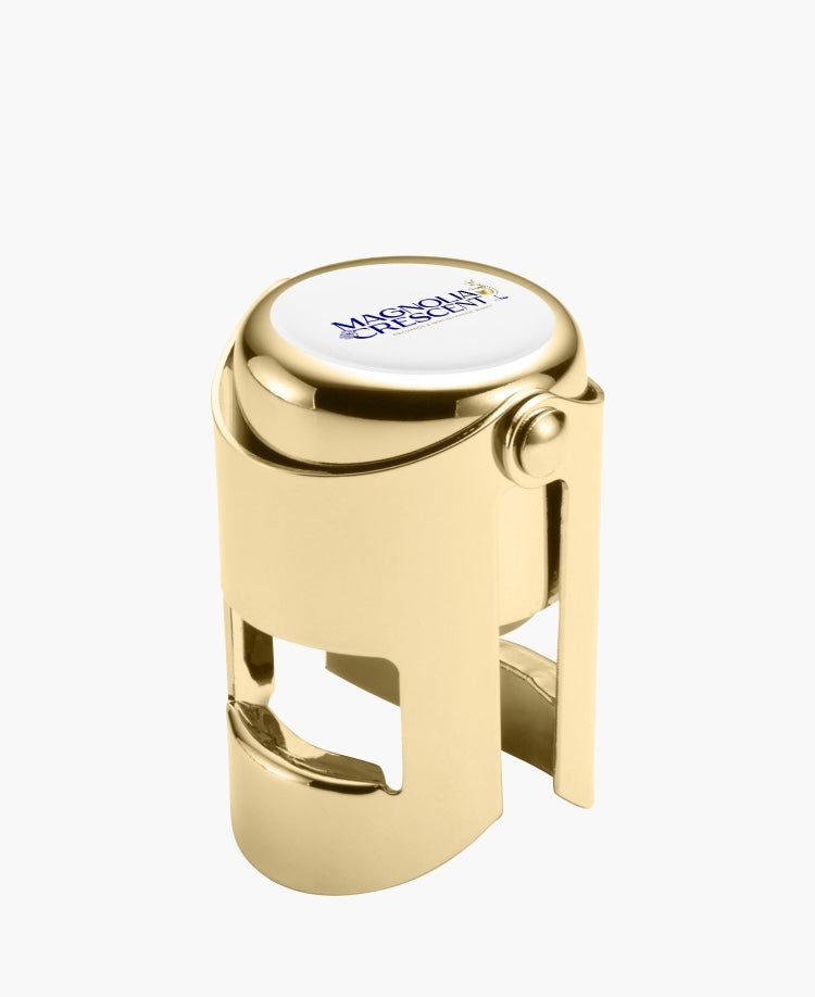 Magnolia Crescent Gold NA Champagne STOPPERS! – Magnolia Crescent ...